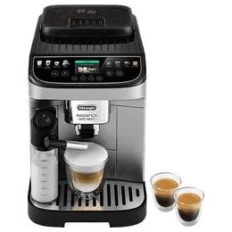 Mendler DELONGHI Magnifica Evo Next ECAM310.80.SB - 11 Kaffeespezialitäten Kaffeevollautomat Silber/Schwarz