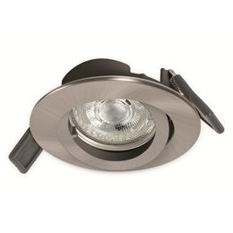 LEDVANCE LED-Einbauleuchte, silber, 4,3W, 350lm, 2700K