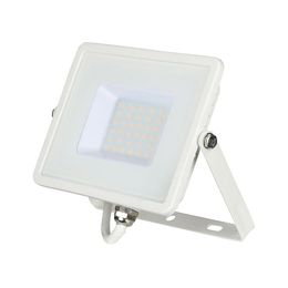 V-TAC LED-Fluter VT-30, 30W, 2340lm, 4000K, IP65, wei&szlig;