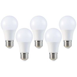 V-TAC LED-Lampe VT-2099, E27, EEK: F, 8,5 W, 806 lm, 3000 K, 5 St&uuml;ck