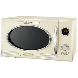Melissa Mikrowelle 16330128, 800 W, 23 L, mit Grill-Funktion, creme