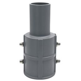 ENOVALITE Stra&szlig;enleuchten Adapter, 80 zu 60 mm, grau