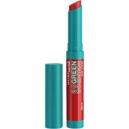 Maybelline New York Lippen Make-up Lipgloss Green Edition Balmy Lip Blush 002 Bonfire