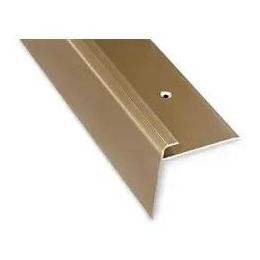 casa pura Stufenkantenprofil Safety Aluminium Hellbronze 1000 mm