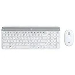 Logitech Tastatur MK470 QWERTZ Wei&szlig;