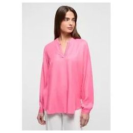 Longbluse Eterna "LOOSE FIT" Gr. 38, pink, Damen, 100% Viskose, Blusen