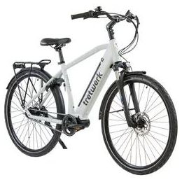 E-Bike Tretwerk "Sonic Nexus" E-Bikes Gr. 50cm, 28 Zoll (71,12cm), weiß Pedelec, Elektrofahrrad für Damen u. Herren