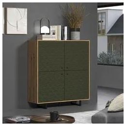 Highboard Places of Style "Ferretti" Sideboards grün (dark green)