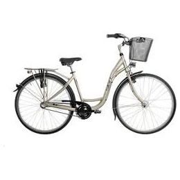 Cityrad SIGN Fahrräder Gr. 48cm, 28 Zoll (71,12cm), beige (champagner) für Damen und Herren