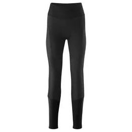 Fahrradhose Gonso "Essential Tight Softshell W" Gr. 42, Normalgrößen, schwarz Damen Hosen Radhose mit Sitzpolster, Tight fit