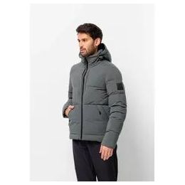 Daunenjacke Jack Wolfskin "WANDERMOOD DOWN JKT M" Gr. XXL (58), grün (slate-green) Herren Jacken