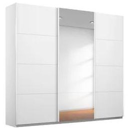 Schwebetürenschrank Rauch "Kleiderschrank Schrank Garderobe Wäscheschrank BESTSELLER KEPAN" Schränke Gr. B/H/T: 203 cm x 230 cm x 62 cm, 3 St., weiß inkl. Schubladen-Einsatz und extra Einlegeböden MADE IN GERMANY