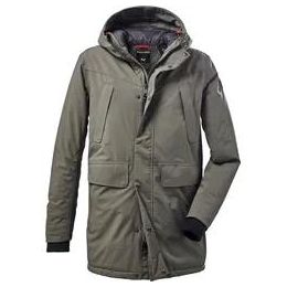 Parka Killtec "KOW 115 MN PRK" Gr. S, grau (graugrün) Herren Jacken