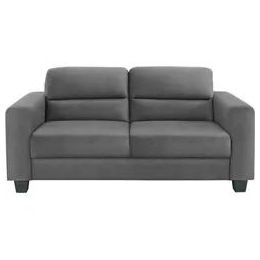 2,5-Sitzer Trendmanufaktur "Chamber mit hohem Sitzkomfort" Sofas Gr. B/H/T: 177cm x 85cm x 92cm, Microfaser VINTAGE, grau (dunkelgrau) in zeitloser Optik, Kopfstützen optional bestellbar Bestseller