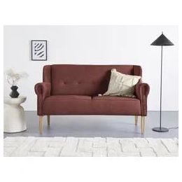 Küchensofa Home Affaire "Moro", orange (koralle), B:174cm H:99cm T:73cm, Sofas, in verschiedenen Stoffe und Farben