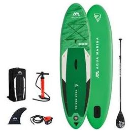 SUP-Board Aqua Marina "Breeze iSUP BT-21BRP", grün (hellgrün), Wassersportboards, 9'10 - 300cm 300cm, Kunststoff