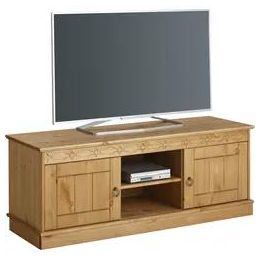 TV-Board Home Affaire "Indra" Sideboards Gr. B/H/T: 120 cm x 45 cm x 40 cm, beige (natur) wahlweise in 2 Breiten, Fernsehtisch