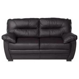 2-Sitzer COTTA "Royale", braun (espresso), B:160cm H:86cm T:90cm, NaturLEDER (echtes Rindsleder), Kunstleder SOFTLUX, Luxus-Kunstleder, Luxus-Microfaser (100% Polyester), Sofas