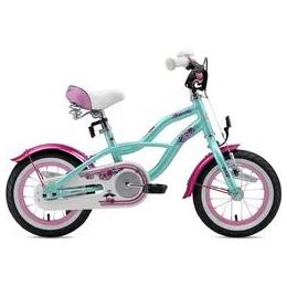 Kinderfahrrad Bikestar "Cruiser" Fahrräder Gr. 20,6cm, 12 Zoll (30,48cm), blau (mint) Kinder