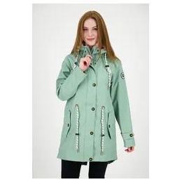 Regenjacke DEPROC ACTIVE "Friesennerz LOVE PEAK UNI WOMEN" Gr. 34 (XS), grau Damen Jacken auch in Großen Größen erhältlich