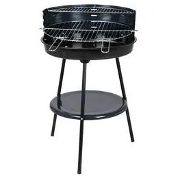 Holzkohlegrill Tepro "Highland" Grills Gr. B/H/T: 52cm x 81cm x 52cm, schwarz (anthrazit/schwarz) BxTxH: 52x52x81 cm