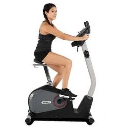 Ergometer Spirit Fitness "DBU 40", schwarz (anthrazit, schwarz, braun), FahrradtrainerB:55cm H:147cm L:107cm, Schwungmasse ca. 20 kg, 32 Widerstandsstufen, B:55cm H:147cm L:107cm