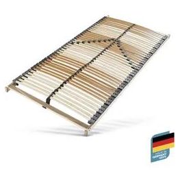 Lattenrost Beco "Comfort Lux" Lattenroste Gr. B/L: 90cm x 220cm, 120 kg, braun (naturbelassen, foliert)