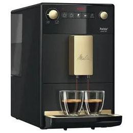 Melitta Kaffeevollautomat "Purista Jubilee F230-104, Limited Edition" Kaffeevollautomaten schwarz (schwarz/gold)