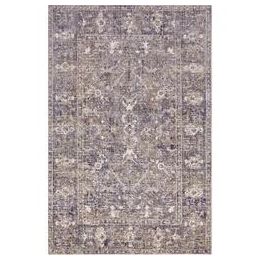 Teppich NORTHRUGS "Port Said" Teppiche Gr. B: 230cm, 3mm, L: 340cm, blau (creme,blau) In-& Outdoor, Läufer, Wetterfest, Balkon, Wohnzimmer, Orient