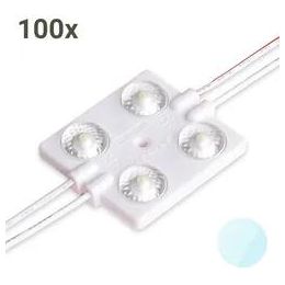 LED Modul 6500K 2W 175° 12V IP67 (100 Stück VPE)