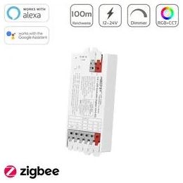 MiBoxer Zigbee 3.0 + 2.4GHz RGB/RGBW/RGB+CCT LED Controller 3 in 1 / 5 Kanal 12/...