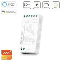 MiBoxer CCT WIFI LED Controller 2 in 1 Einfarbig / Dual White 12/24V Tuya Alexa ...