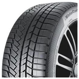 Continental Winterreifen "Continental" Autoreifen CONTIWINTERCONTACT TS 850 Gr. 195mm / 65 % R 15 91T, schwarz