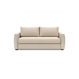 3-Sitzer INNOVATION LIVING TM "Cosial Schlafsofa hochwertige Schlaffunktion, bequem und zeitlos" Sofas Gr. B/H/T: 199cm x 86cm x 110cm, gleichschenklig, braun (latte) komfortables, kompaktes Design kombiniert mit nordischem Charakter.