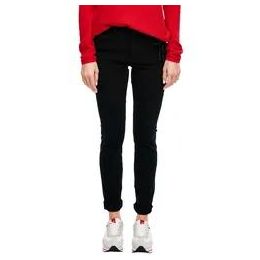 Skinny-fit-Jeans s.Oliver "IZABELL" Gr. 36, Länge 30, grau (grey/black denim30) Damen Jeans in coolen, unterschiedlichen Waschungen