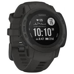 Smartwatch Garmin "INSTINCT 2S" Smartwatches grau (schiefergrau)