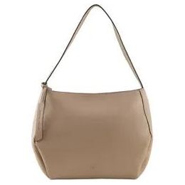 Tom Tailor Damen Berit Beuteltasche, beige, Uni, Gr. ONESIZE