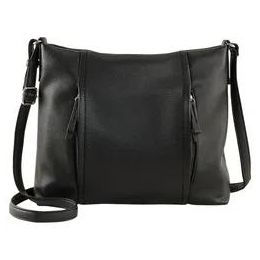 Tom Tailor Damen Beca Beuteltasche, schwarz, Uni, Gr. ONESIZE