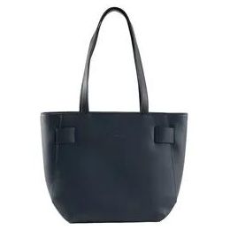 Tom Tailor Damen Paige Shopper, blau, Uni, Gr. ONESIZE