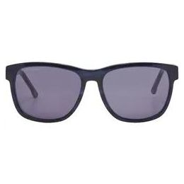 Tom Tailor Herren Rechteckige Sonnenbrille, blau, Gr. ONESIZE