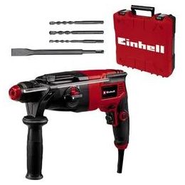 Einhell Bohrhammer "TC-RH 620 4F Kit" Bohrmaschinen inkl. Koffer für universelle Aufbewahrung von Werkzeug und Zubehör rot (rot, schwarz)