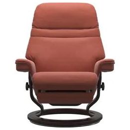 Relaxsessel stressless "Sunrise" Sessel Gr. Material Bezug, Material Gestell, Ausführung / Funktion, Maße, braun (henna) elektrisch verstellbar, optional 2-motorisch, Größe M & L