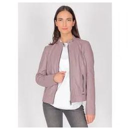 Grohe Lederjacke MAZE "Marcie" Gr. S, lila (mauve) Damen Jacken