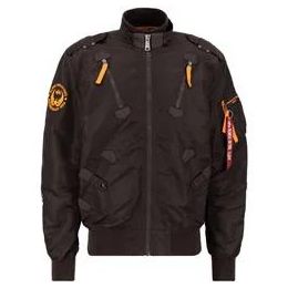 Bomberjacke Alpha Industries "Alpha Industries Men - Bomber Jackets Falcon II" Gr. S, braun (hunter braun) Herren Jacken