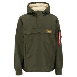 Anorak Alpha Industries "Alpha Industries Men - Outdoor Jackets HPO Anorak" Gr. L, grün (dark green) Herren Jacken