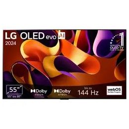 F (A bis G) LG OLED-Fernseher Fernseher schwarz