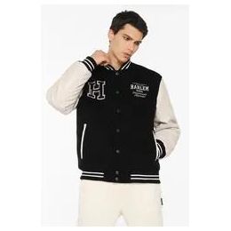 Collegejacke Harlem Soul Gr. L, schwarz Herren Jacken mit Stickerei