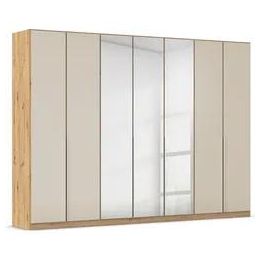 Drehtürenschrank Rauch "Kleiderschrank Kleiderschränke Schrank Garderobe AGORDO mit Glasfront" Schränke Gr. B/H/T: 315cm x 229cm x 54cm, 7 St., braun (eiche artisan) durchdachte Innenausstattung, in 6 Breiten und 2 Höhen MADE IN GERMANY