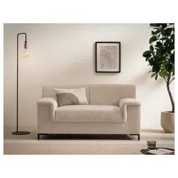 1,5-Sitzer Inosign "Jamie 2 B/T/H: 144/81/76 cm, auch in Cord" Sofas Gr. B/H/T: 144cm x 76cm x 81cm, Cord, grau (taupe) zeitlos, modern, mit komfortablem Federkern