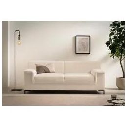 2,5-Sitzer Inosign "Jamie 2 auch in Cord B/T/H: 192/81/76 cm" Sofas Gr. B/H/T: 192cm x 76cm x 81cm, Luxus-Microfaser flauschig, beige zeitlos, modern, mit komfortablem Federkern